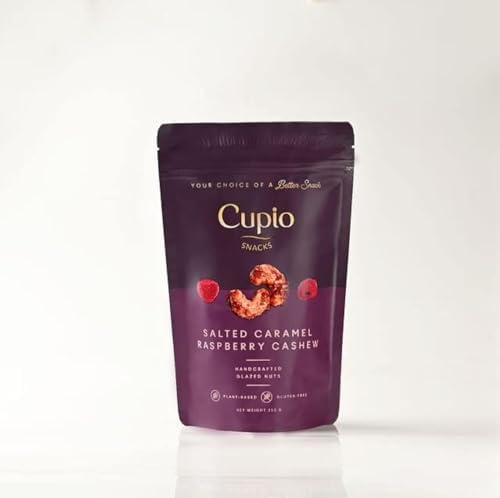 Cupio Snacks Salted Caramel Raspberry Cashew 250 price in Saudi Arabia | Amazon Saudi Arabia ...