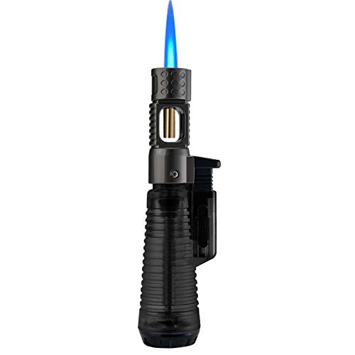 Yeuligo Torch Lighter, Butane Lighter with Large Capacity Visible Window, Adjustable and ...