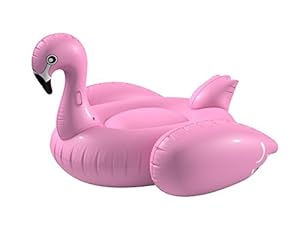 Amazon.com: Pink Flamingo Pool Float & Tube - HUGE 80" Raft Inflatable ...
