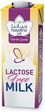 Hayatna UHT Lactose Free Milk 1 Litre price in UAE | Amazon UAE ...