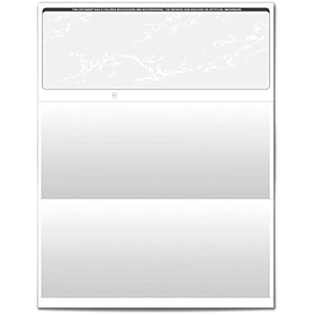 Amazon.com : VersaCheck ValueChex Blank Check Paper - Form #1000 ...