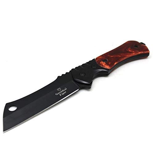 Snake Eye Tactical Heavy Duty Fixed Blade Cleaver Razor Style Hunting ...