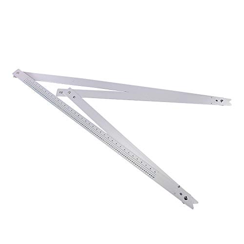 Large Folding Aluminum Triangle Ruler, 48 Inch Builders Square Angle ...