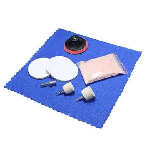 Glaze Scrape - 8pcs Glass Scrach Remover Cerium Oxide Powder Polishing ...