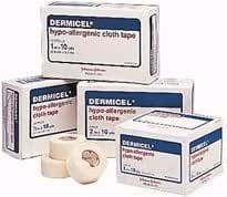 Amazon.com: Dermicel Cloth Tape 1/2" X 10 Yarsd (Box Of 24): Health ...