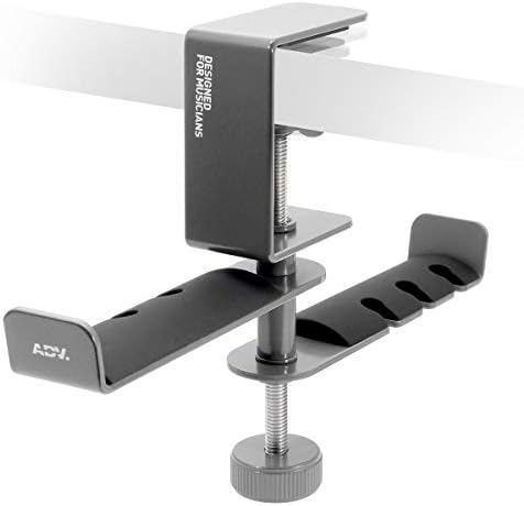 ADV. Dual Suspension Twin Headphone Stand Hanger Steel Metal Headset ...