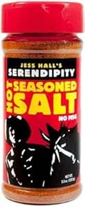 Amazon.com : Jess Hall's Serendipity Hot Seasoned Salt No MSG - 5oz ...