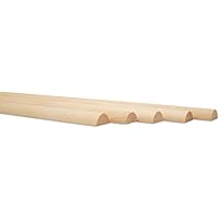 Amazon.com: Split Wooden Dowel Rods 36-inch x 3/4-inch, Pack of 10 ...