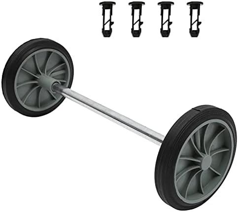 سعر XTRANSF Garbage Garbage Pails Wheels Snap- Lock Trash Can Wheels ...