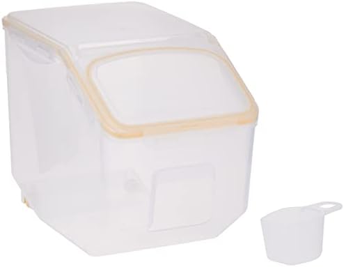 Lock & Lock Pet Dry Food Container with Measuring Cup, 12 Litre ...