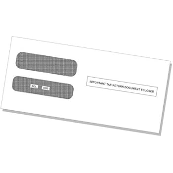Amazon.com: EGP IRS Approved - 3up W-2 Tax Form Envelope - 25 Envelopes ...