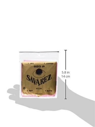 Savarez 655857 - Cuerdas para Guitarra Clásica, Juego Tradicional ...