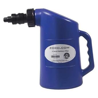 Battery Filler, w/Shutoff Nozzle, 2 qt.: Amazon.com: Industrial ...
