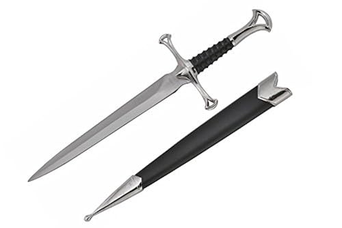 Medieval Sword Prop - Stainless Steel Short Sword with Sheath - 13.5 ...