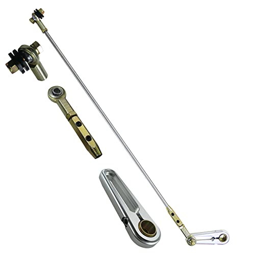 GUZIKO Column Shift Linkage Kit Adjustable 21 Inches Fits for GM ...