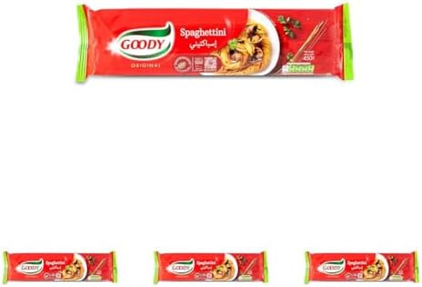 سعر Goody Extra Thin Spaghetti Pasta, 450G, Durum Wheat Pasta (Pack of ...