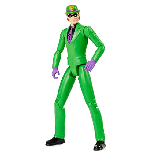 DC Comics Batman 12-inch The Riddler Action Figure, Kids Toys for Boys ...