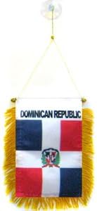 AZ FLAG Dominican Republic mini Banner 6” x 4” – Dominican PENNANT 15 x ...