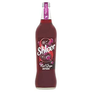 Amazon.com : Shloer Shloer Red Grape Bottle, 750 ml : Soda Soft Drinks ...