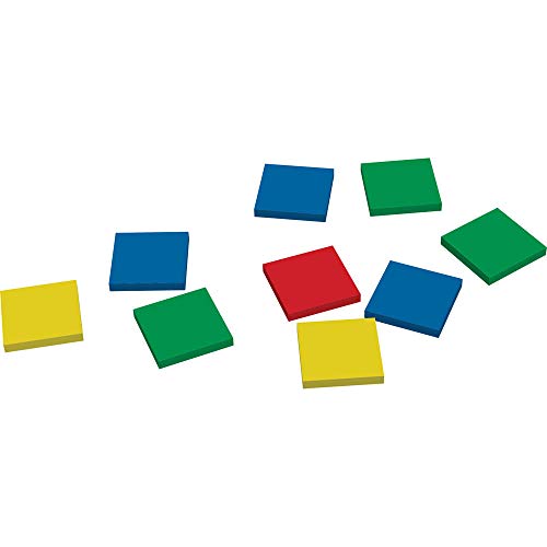 hand2mind Plastic Square Color Tiles, Math Counters for Kids, Math ...
