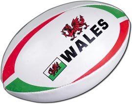 Wales Leather Rugby Ball: Amazon.co.uk: Toys & Games
