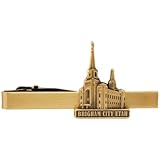 Amazon.com: LDS Provo Utah Temple Gold Steel Tie Bar - Tie Clip ...