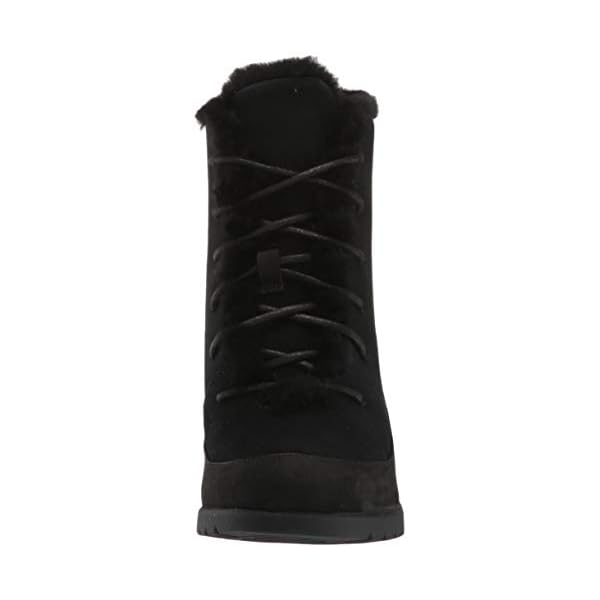 UGG Women's Bridgit Ankle Boot, Black, 5 M US | Pretty Boots and Shoes