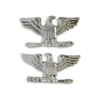 Amazon.com: Air Force / Army Colonel Collar Device Rank Insignia Pair ...