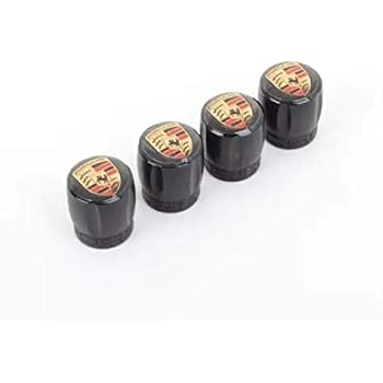 Amazon.com: Porsche Color Valve Stem Caps, Set of Four: Automotive