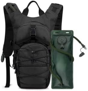Hydration Pack Tactical Backpack Rucksack with 3L Water Bladder for ...