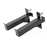 ZUKAM Barbell Safety Catches Squat Rack Safety Arm Spotter Fit for 2x2 ...