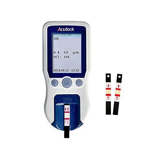 Hemoglobin Meter Anemia Monitor Kit, Hemoglobin Test Meter Hemoglobin ...