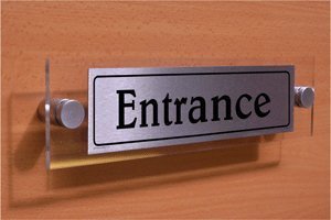 entrance – sign – BigaMart
