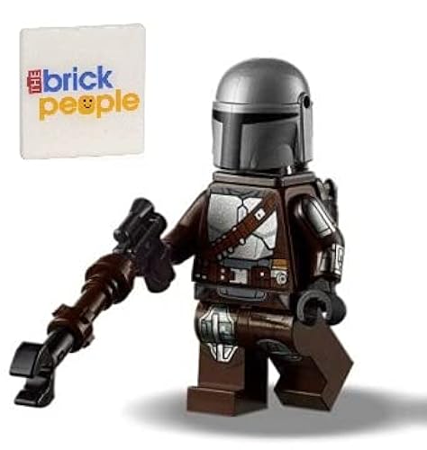 LEGO Star Wars: Mando Minifig with Silver Beskar Armor - Din Djarin The ...