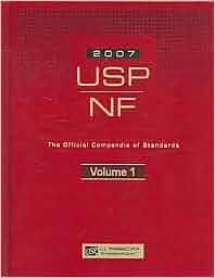 USP NF 2007 with Suppliment (United States Pharmacopeia/National ...