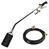 Propane Torch Weed Burner, High Output 500,000 BTU Blow Torch for Weeds ...