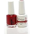 Amazon.com : Gelixir matching color & nail lacquer Candy Apple Red ...