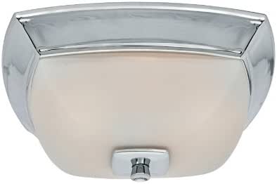 Harbor Breeze Chrome 80 CFM Bath Fan with Light 80212 - Built In ...