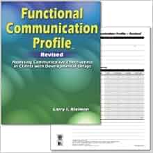 Functional Communication Profile Revised (FCP-R): Larry I. Kleiman ...