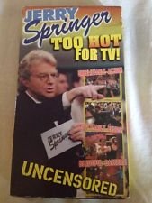 Amazon.com: Jerry Springer: Too Hot for TV! [VHS]: Jerry Springer ...