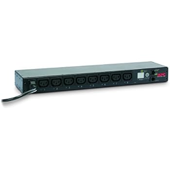 Amazon.com: APC Rack PDU, Switched, 1U, 12A/208V, 10A/230V, (8) C13 (AP7920B): Electronics