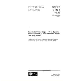 ISO/IEC 7498-1:1994, Information technology - Open Systems ...