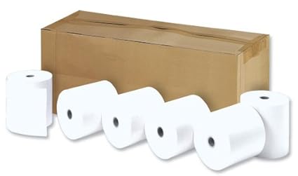 Thermal Printer Rolls 17.5mm Core 44x80mm Ref TH281 [Pack 20]: Amazon ...