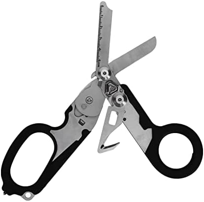 Emergency Response Shears, Foldable Medical Scissors Stainless Steel ...