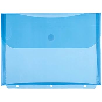 Amazon.com : Filexec Poly Envelope, Letter, Side-Load, Velcro Closure ...