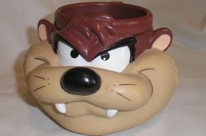 Amazon.com | Looney Tunes Plastic TAZ Tasmanian Devil Mug from Kentucky ...