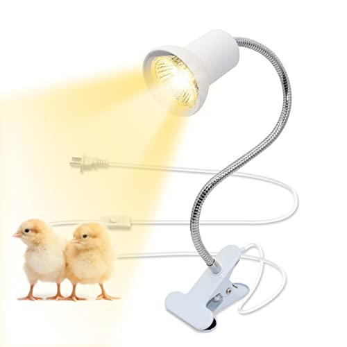 Habitat Heat Lamp, Heating Lamp with Clamp, Reptile Lighting Stand with ...