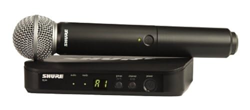Shure BLX24/SM58 Wireless Microphone System with BLX4 Receiver and BLX2 ...