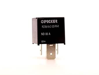 PC795-1A-C-12S-RN-X | 4 Pin SPST-NO 12VDC Coil 80/60A 75VDC Sealed Maxi ISO Sealed Automotive ...
