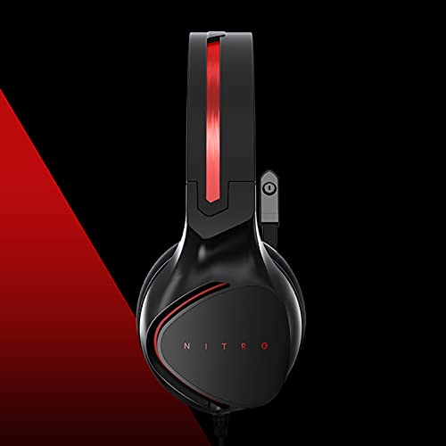 Acer Nitro Gaming Headset with Flexible Omnidirectional Mic, Adjustable ...